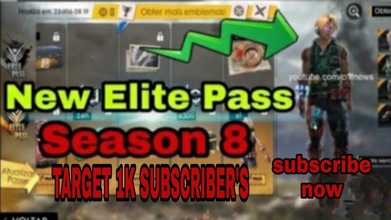 FREE FIRE SEASON 8 ELITE PASS REVIEW BY //PGL// GARENA FREE FIRE HD ...