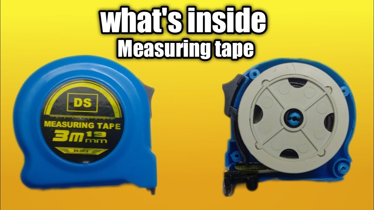 What is inside measuring tape? - YouTube