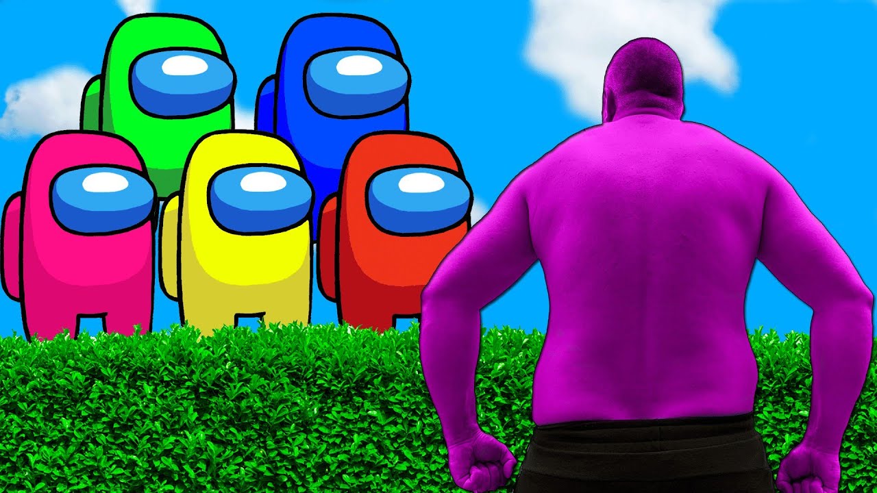 Team Hulk VS Among Us - YouTube