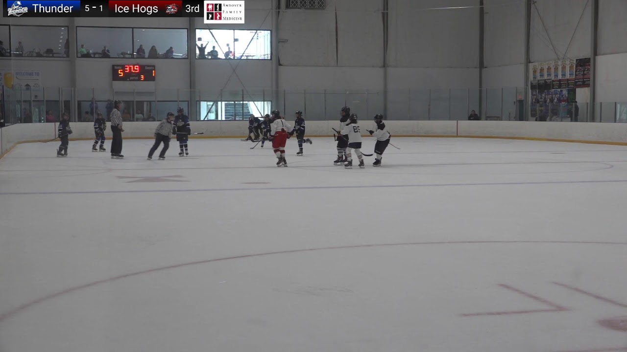 12U JR Thunder VS NWA Ice Hogs - YouTube