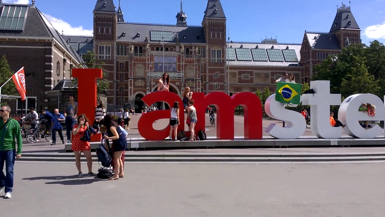 The I amsterdam sign - YouTube