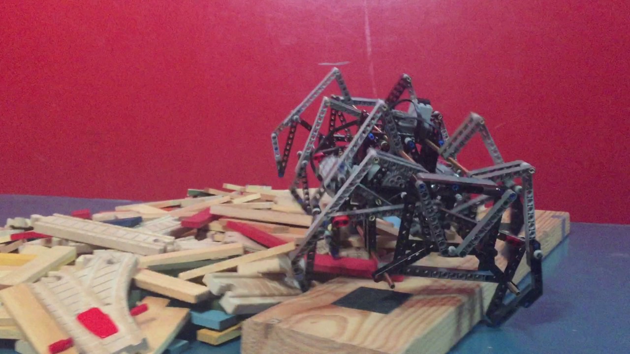 LEGO Spider Robot (Klann Ver 1) - YouTube