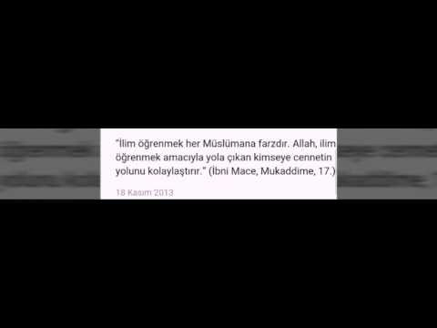 Eğitim ile İlgili Peygamber Efendimizin Hadisleri