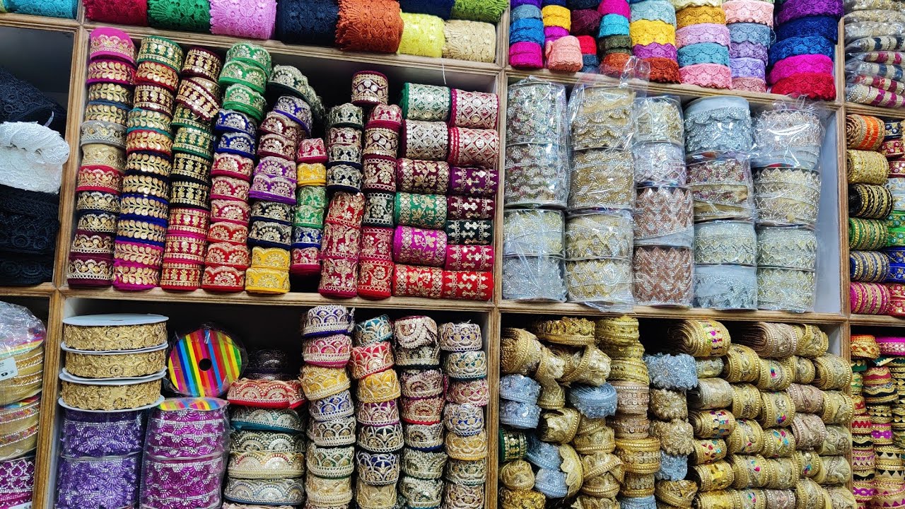 Fancy trending maggam work laces starting from 350 rs //lace wholesale ...