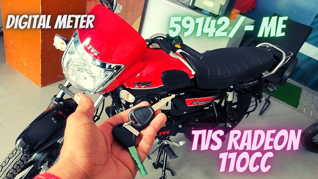 TVS Radeon 2022 Model, Price, Mileage Full Review | New Changes, Specs ...