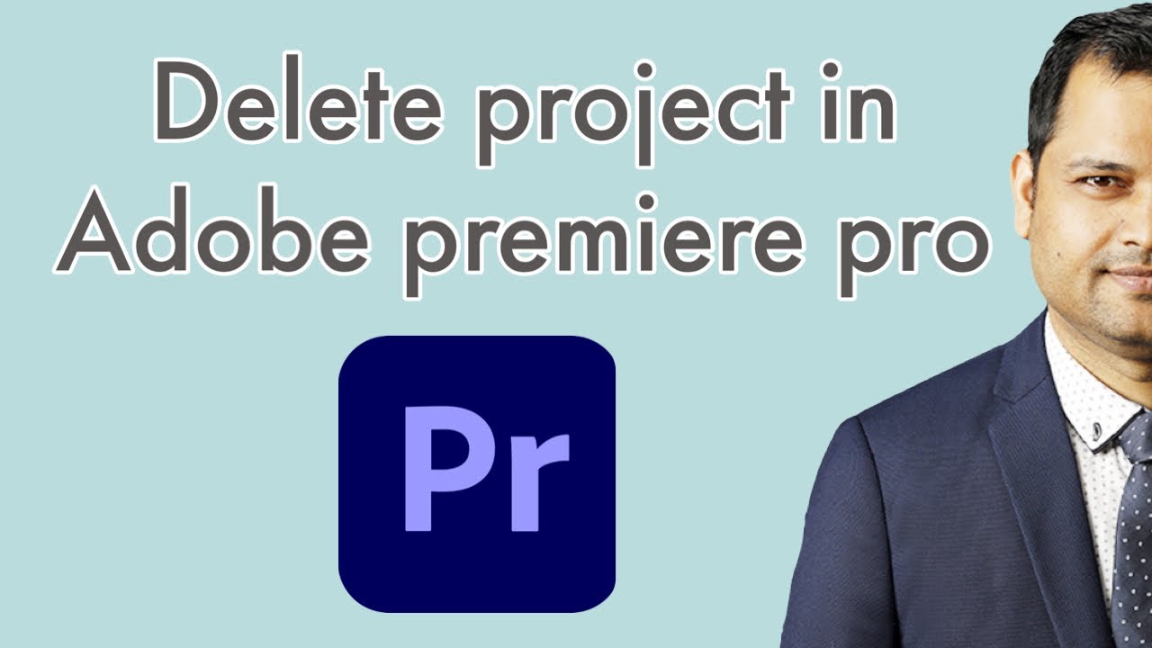 How to delete project in Adobe premiere pro | get rid of recent project ...