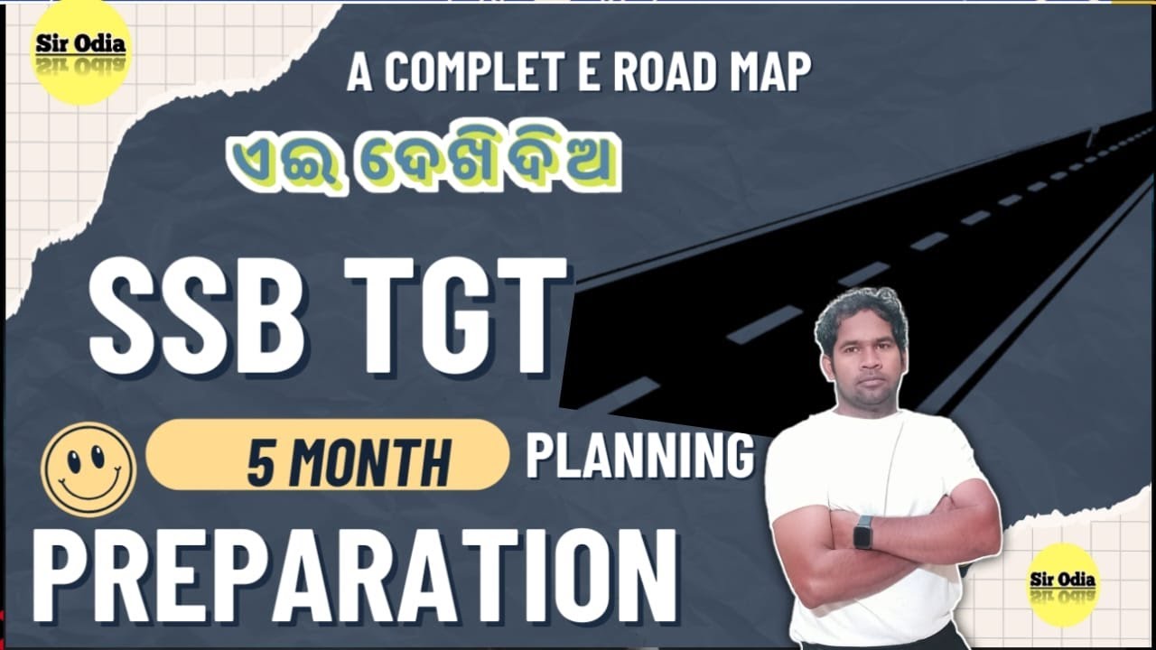 SSB TGT COMPLETE ROAD MAP | SIR ODIA - YouTube