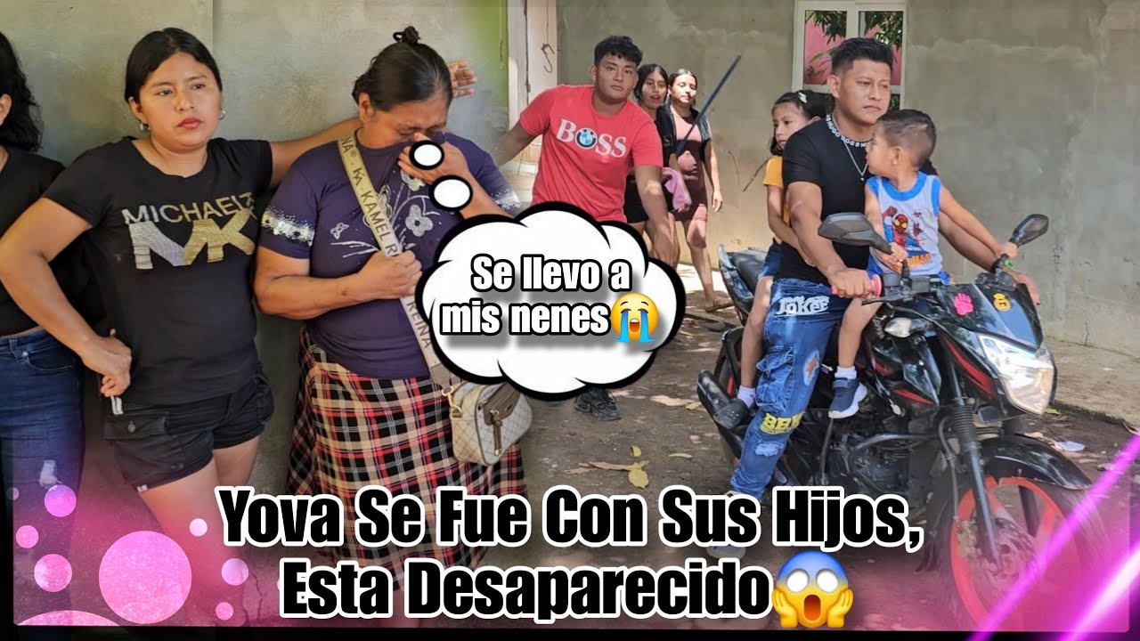 Yova Cometio Una Locura, Se Llevo Muy Lejos A Sus Hijos Para Que Manu ...