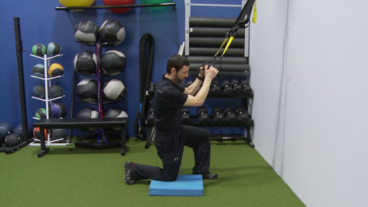 Assisted Split Squat - YouTube