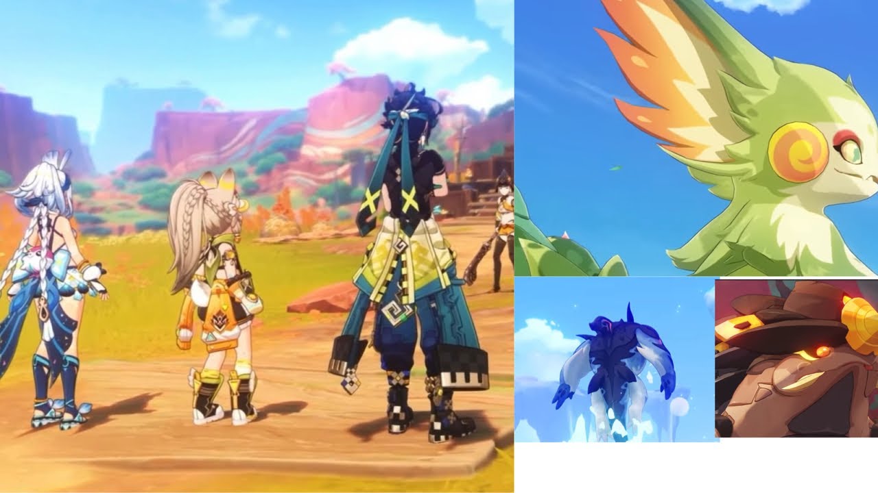 Natlan Teaser Trailer #1 & #2 comparison | Genshin Impact - YouTube