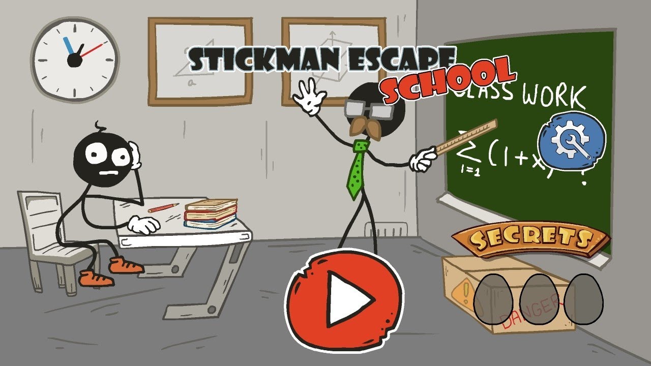 Escaping School With Stickman😂/ Stickman escape school / # ...