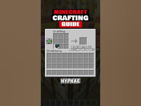 How To Craft Hyphae In Minecraft #minecraftshorts #minecraft # ...