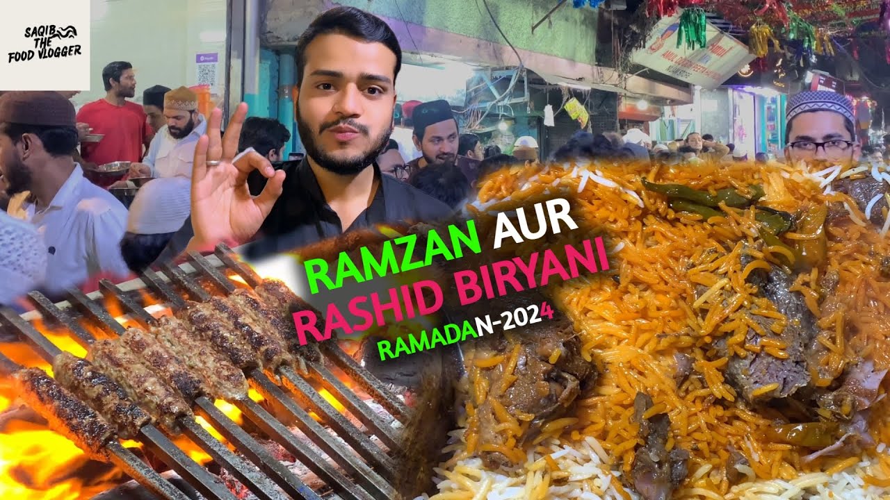 Ramzan Ki Famous Rashid Biryani Nawab Kabab 2.0 | Ramzan Street Food | Jafrabad | Ramadan 2024 ...