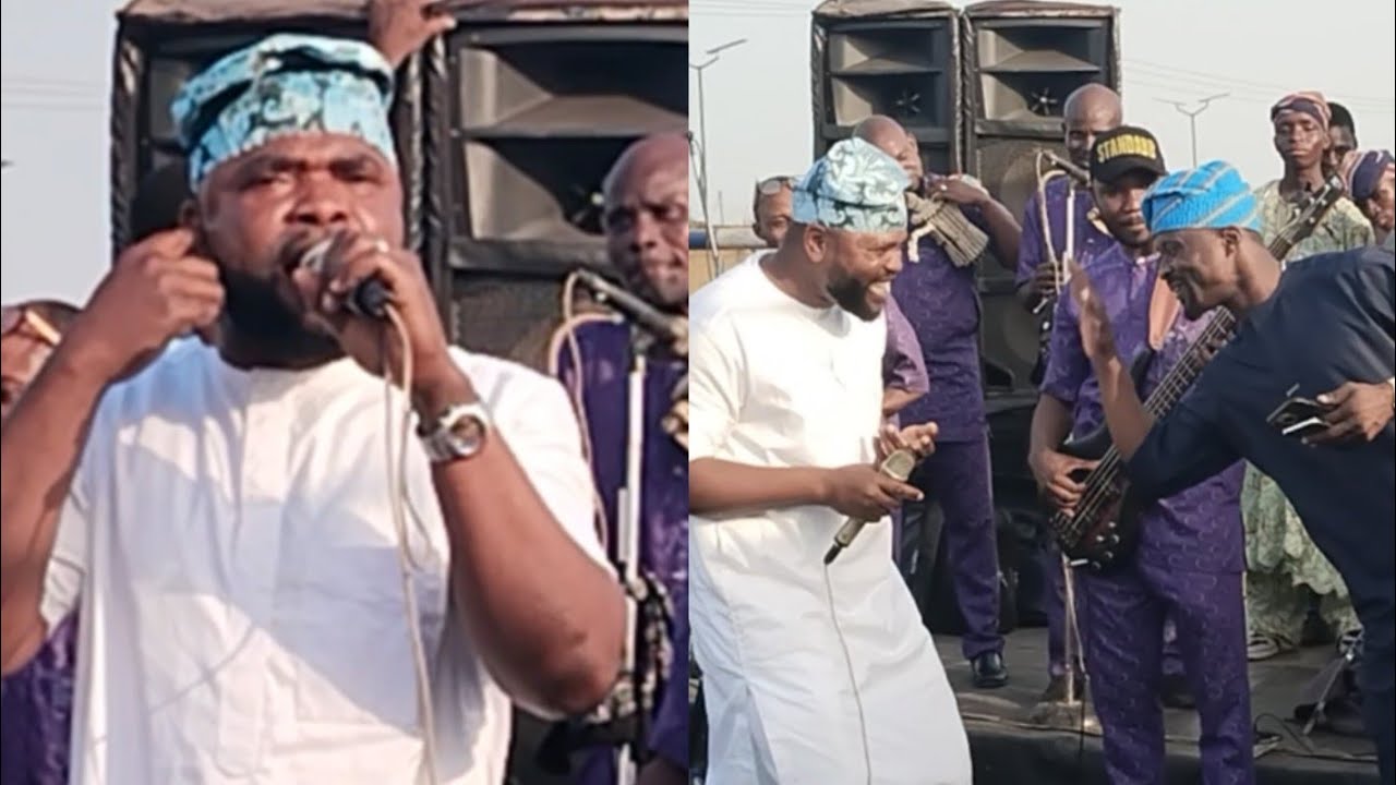 SEE HOW ERE ASALATU PERFORM LIVE WITH SULE ALAO MALAIKA ON STAGE - YouTube