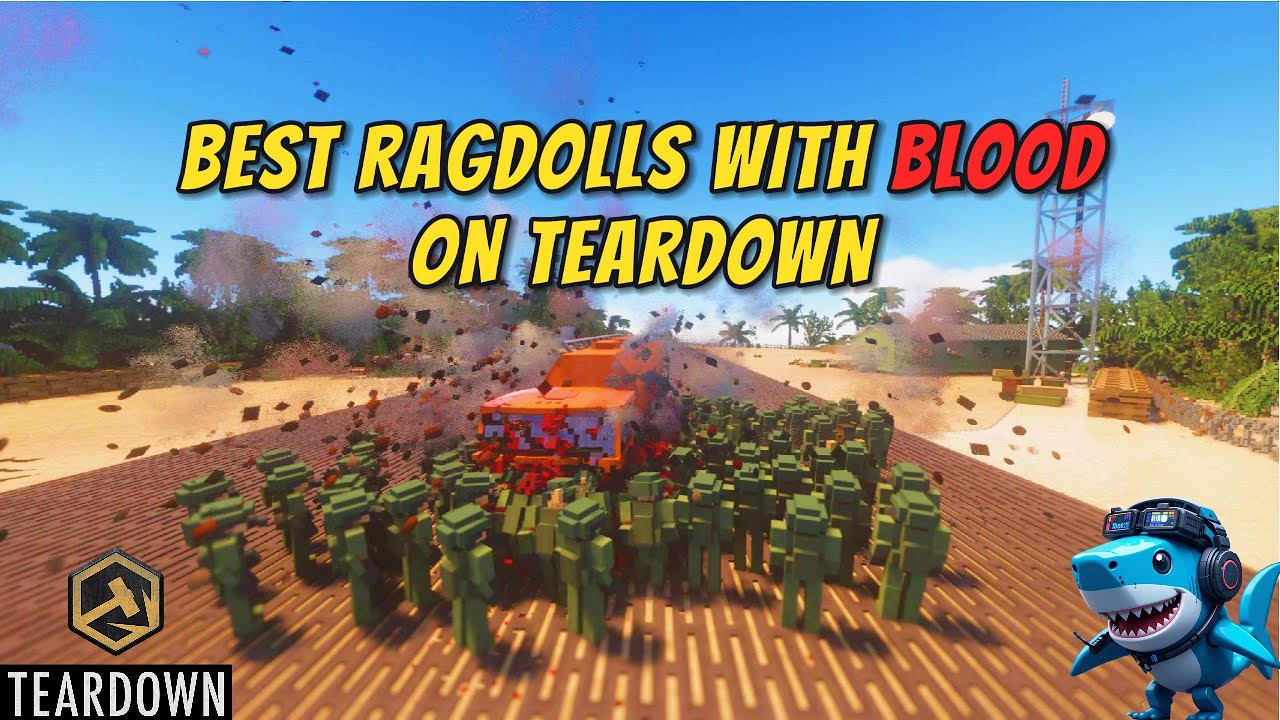 Teardown Top 9 Ragdoll Mods with Blood (2025) | TEARDOWN MODS 1 - YouTube