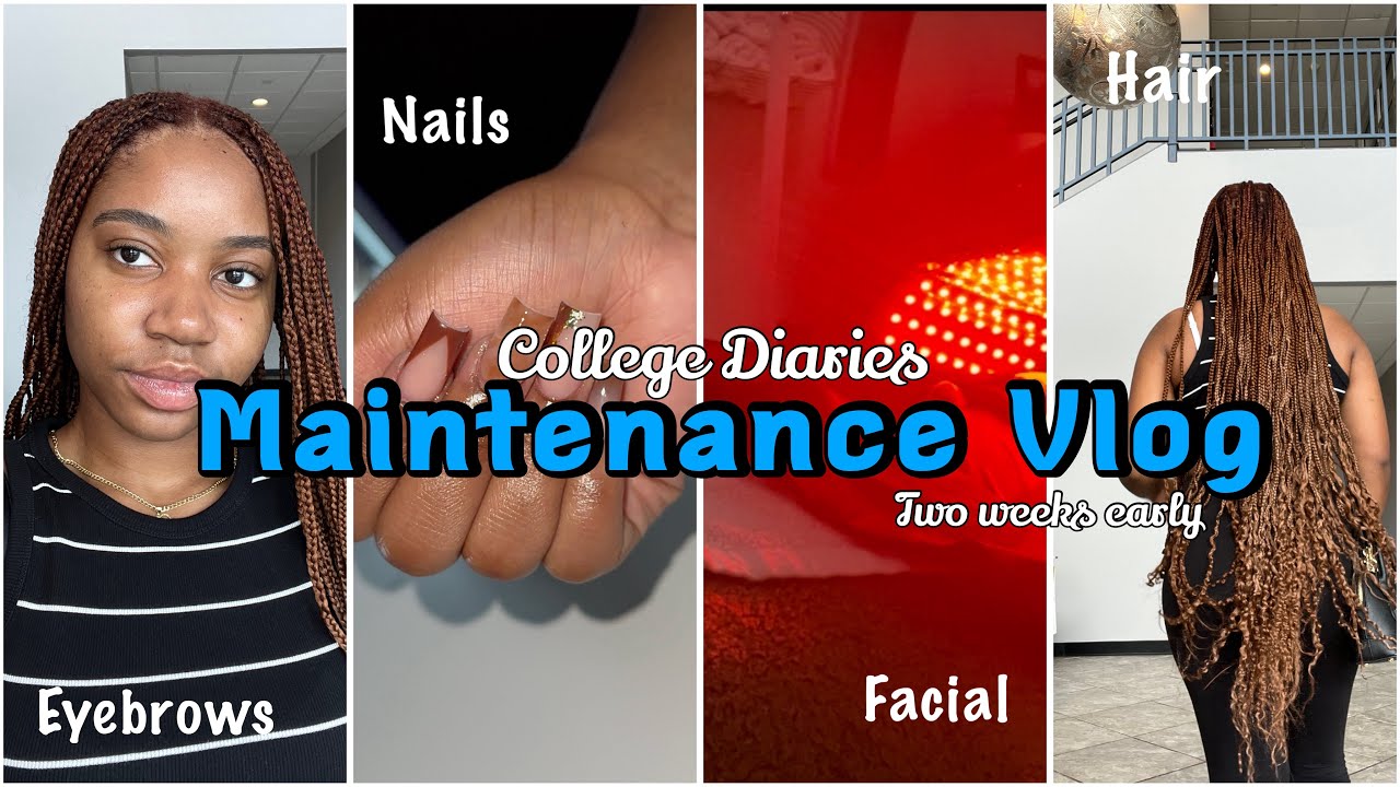College Diaries S2. E1: MAINTENANCE Vlog| prep with me for college ...