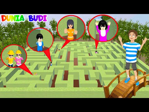Yuta Mio Main Sembunyi-Sembunyian Di Labirin Paling Sulit | Baby Budi Nangis Hilang Tersesat