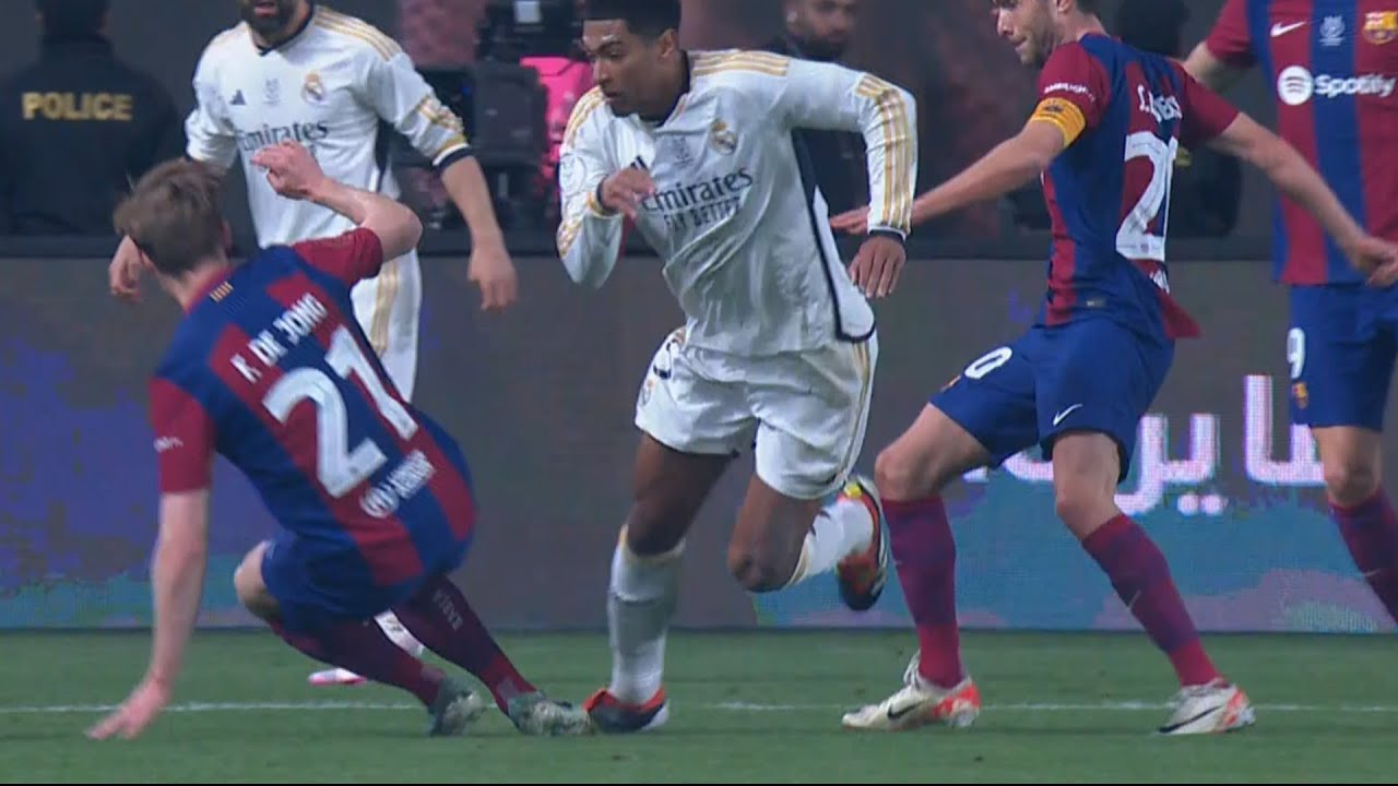 Jude Bellingham vs FC Barcelona (14/01/2024) HD #judebellingham - YouTube