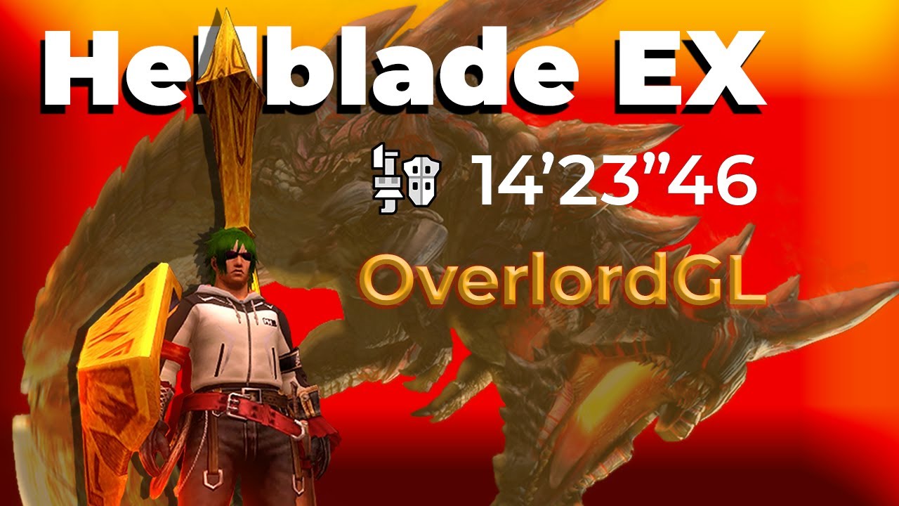 MHGU EX Hellblade Glavenus Adept Gunlance 14'23"46 by OverlordGL (OGL ...