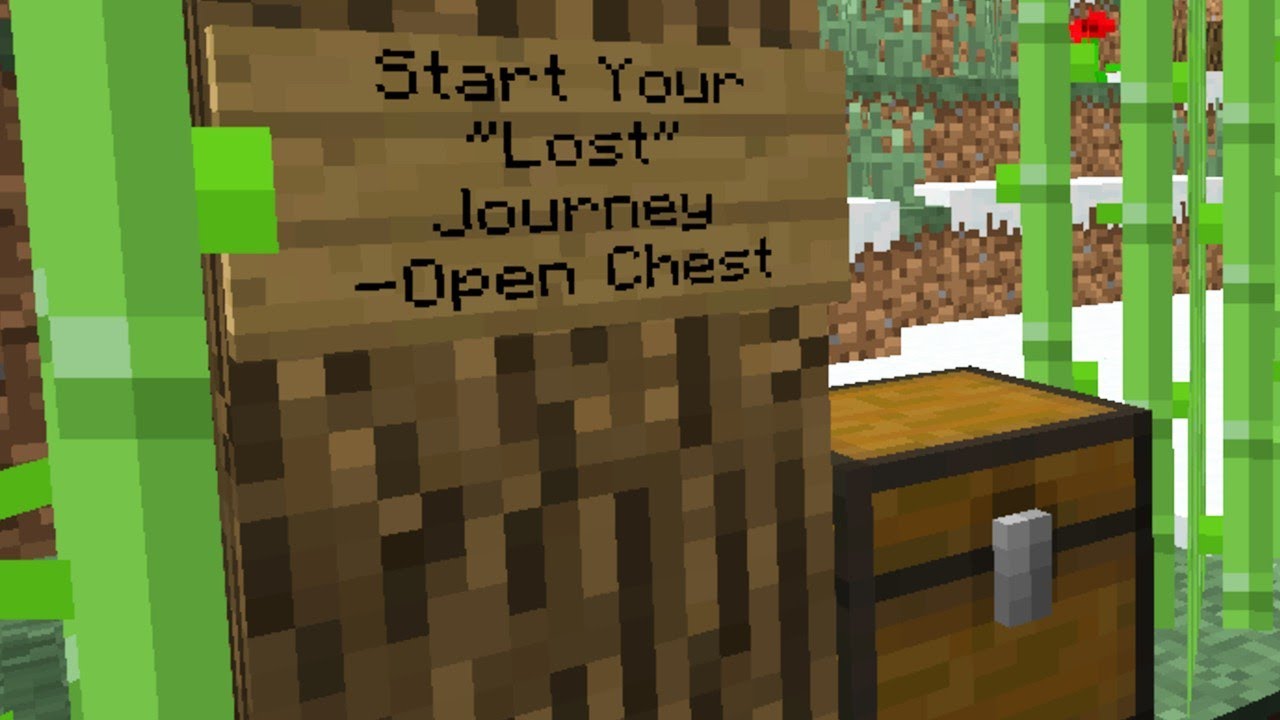 Lost in Time: Exploring an Old Minecraft Adventure Map about an Island ...