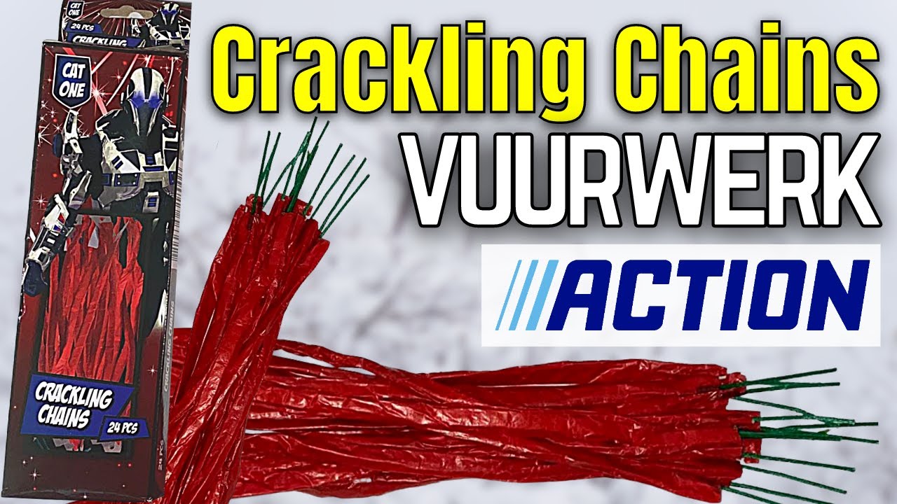 Crackling Chains | 24 stuks | Action Vuurwerk - YouTube