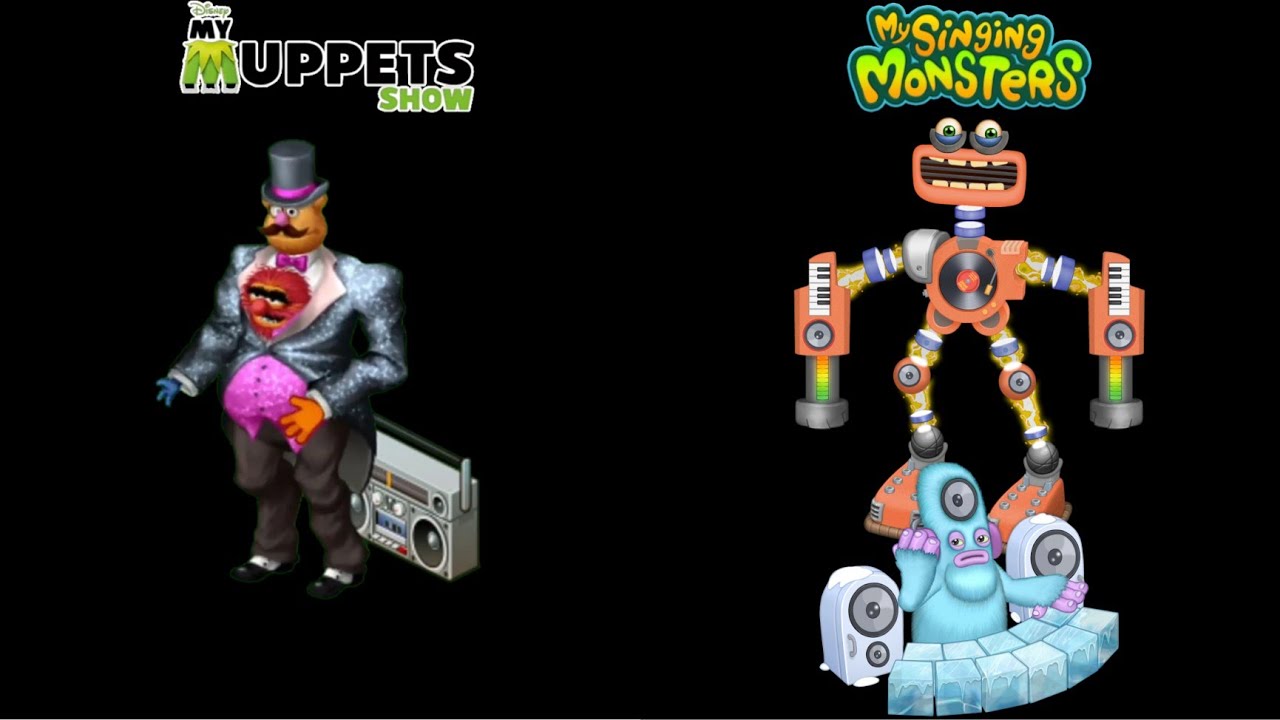 Msm Rare Wubbox And Deedge Vs My Muppet show Muppet Man comparison ...