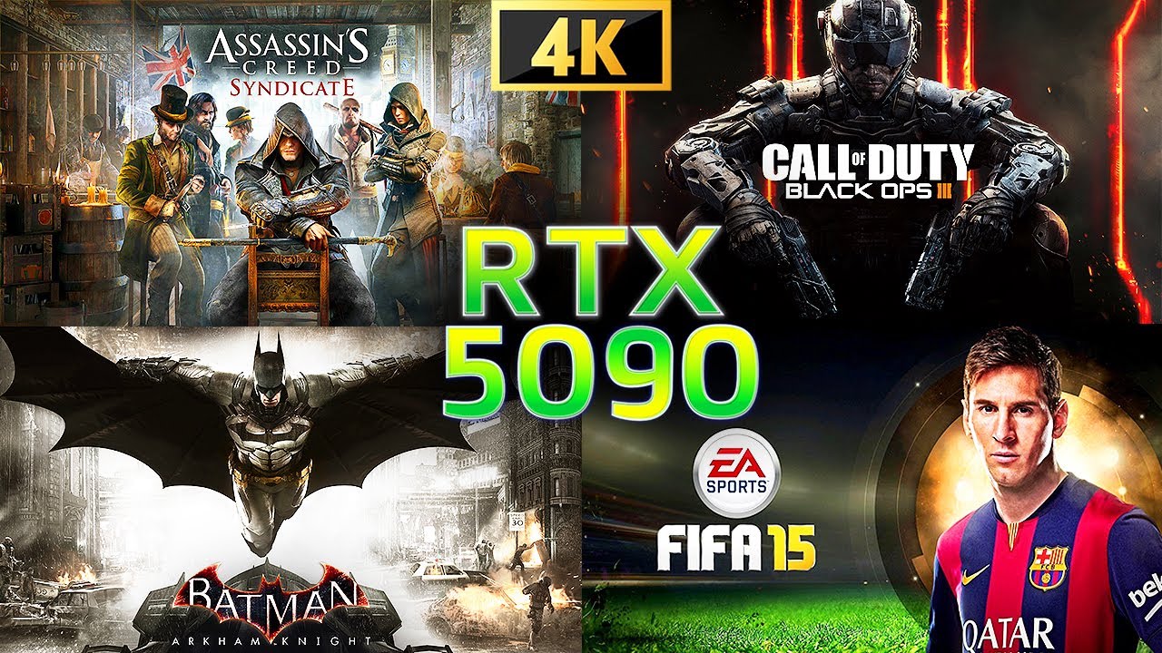 RTX 5090 vs. 2015 Games ~ 10 Games Tested ~ With Ryzen 9950X3D - YouTube