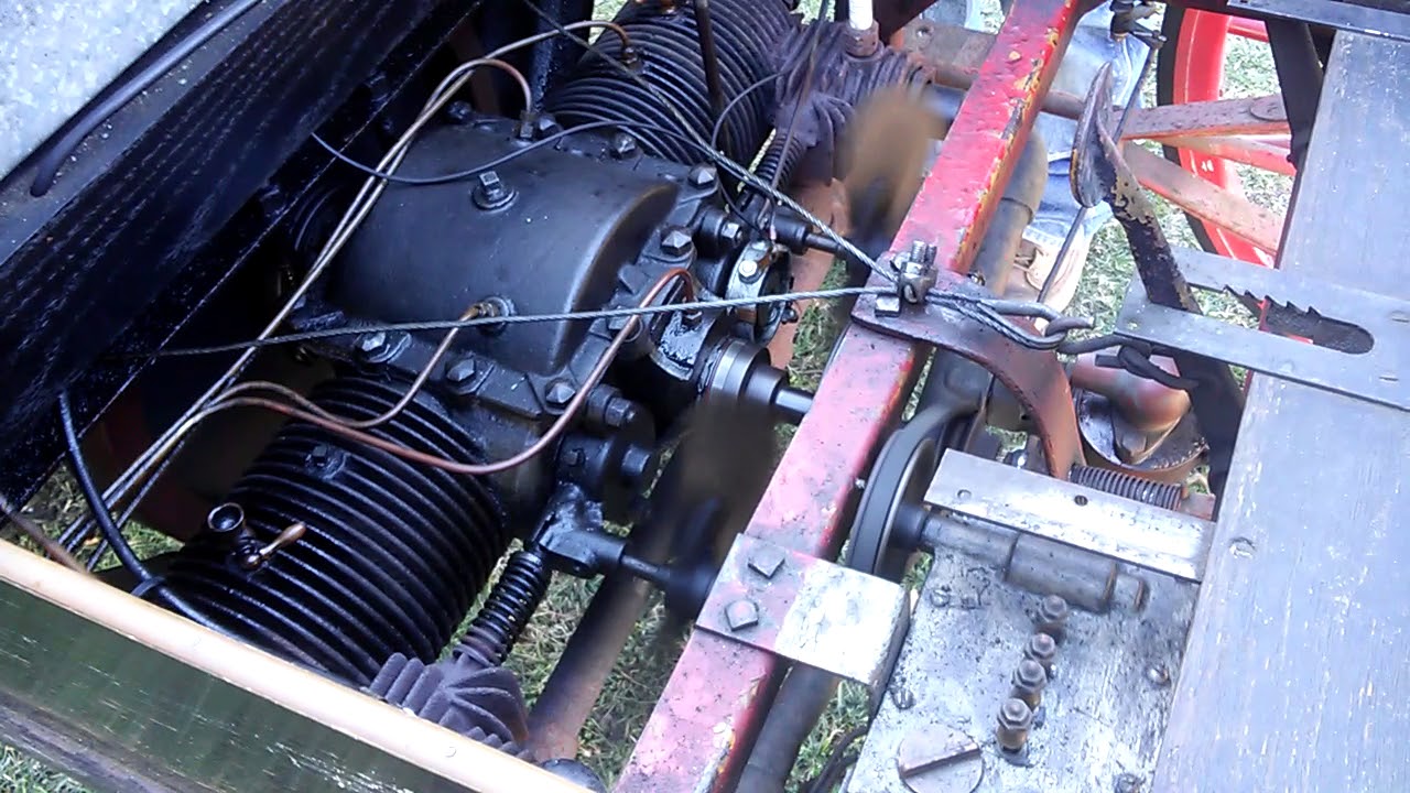 Appraisal on a running 1908 Sears Motor Buggy High Wheeler - YouTube