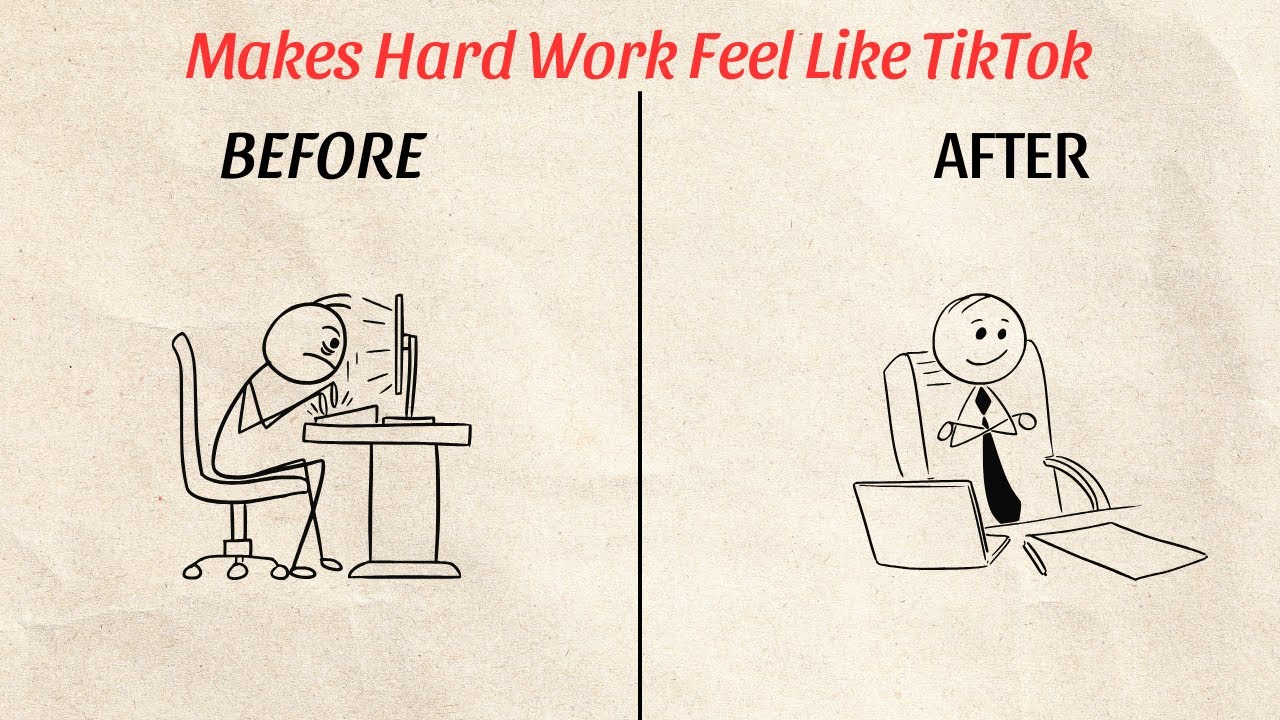 The 4 Minute Rule That Makes Hard Work Feel Like TikTok - YouTube