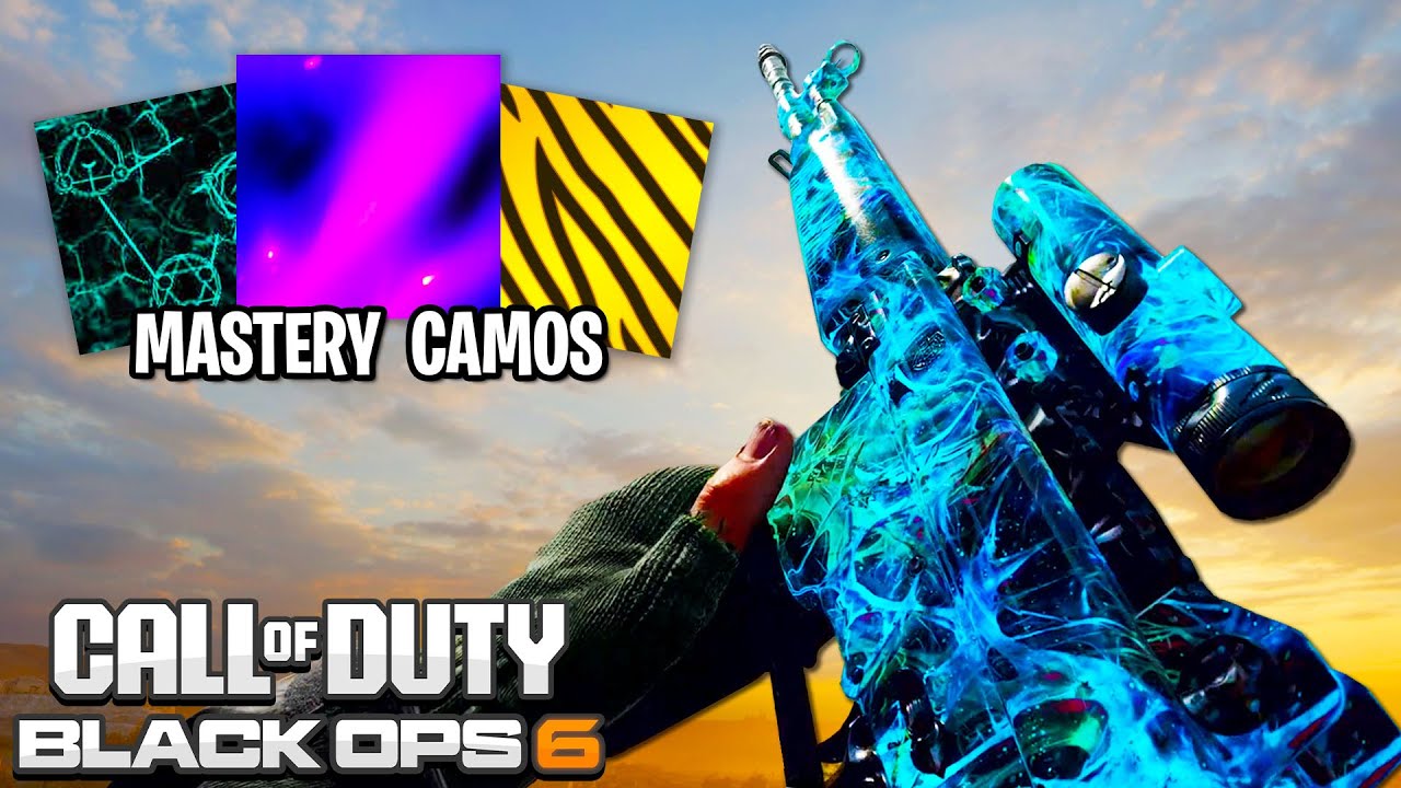 How to UNLOCK All 12 MASTERY CAMOS in Black Ops 6 - YouTube