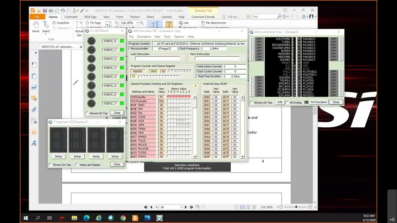 Experiment 2: How To Use AVR Simulator IDE - YouTube