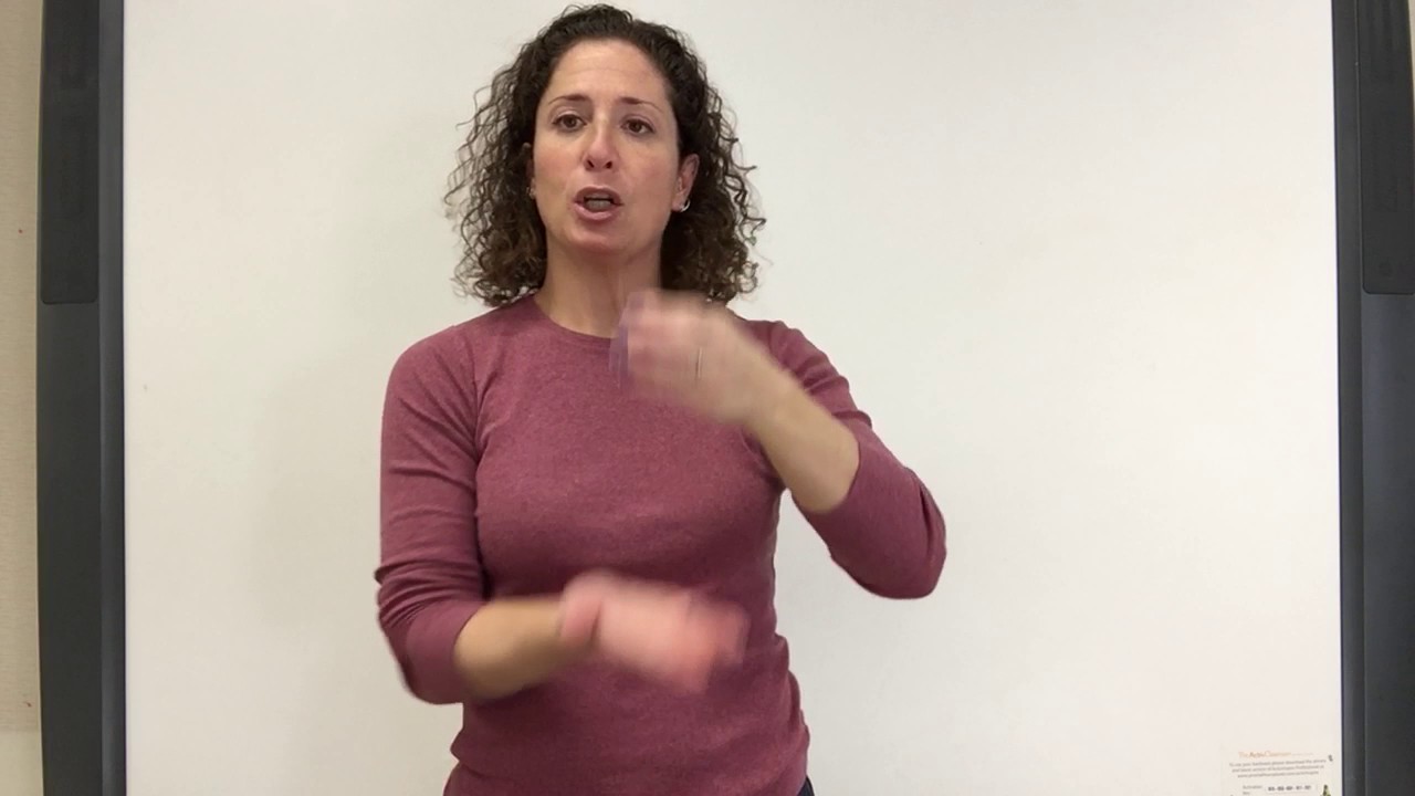 Sign Language Letter - J - YouTube