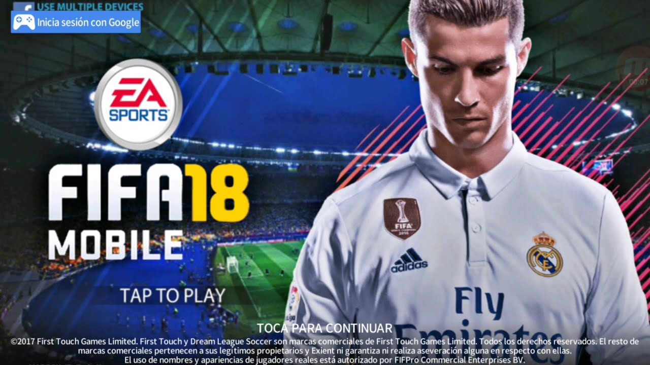 NUEVO FIFA 18 MOBILE APK!!!!! - YouTube