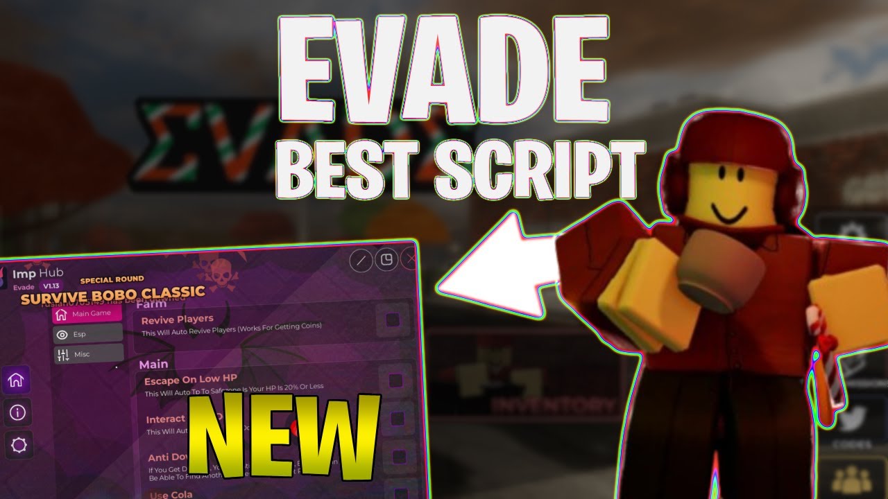 Evade Roblox Script New Evade Script | Auto Respawn, ESP And More At