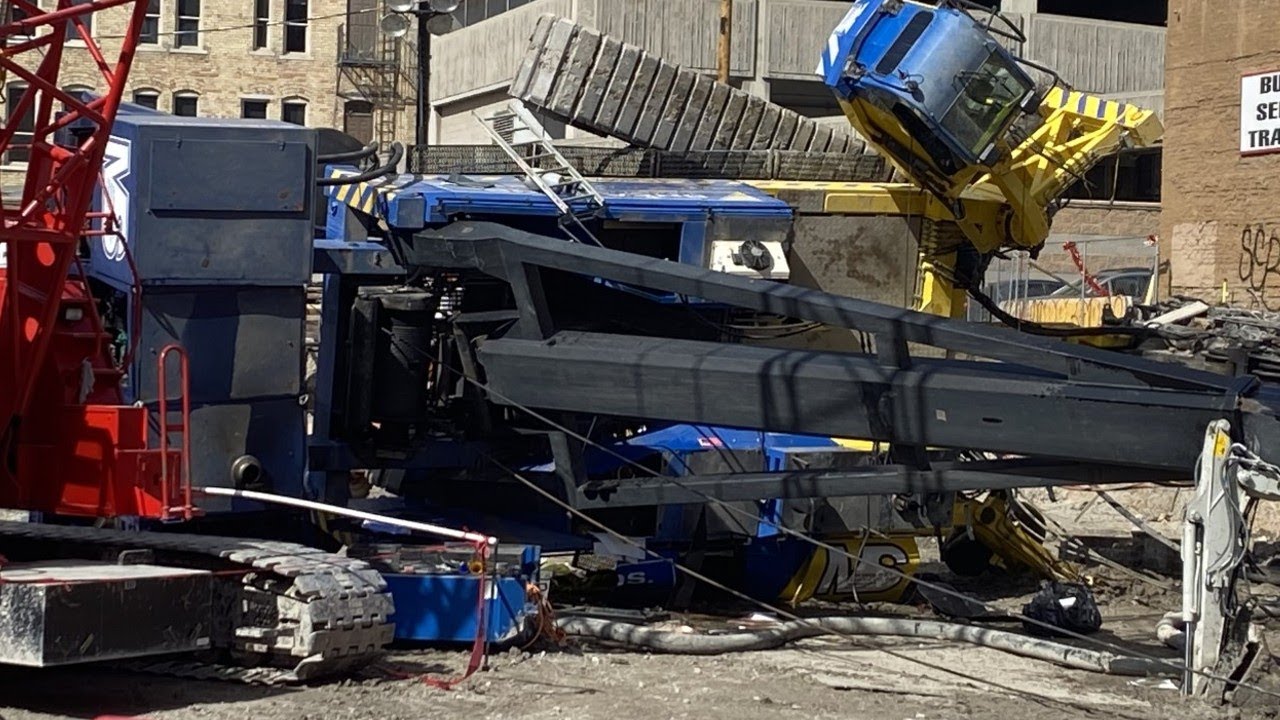 OSHA investigating after drill rig accident in SLC - YouTube