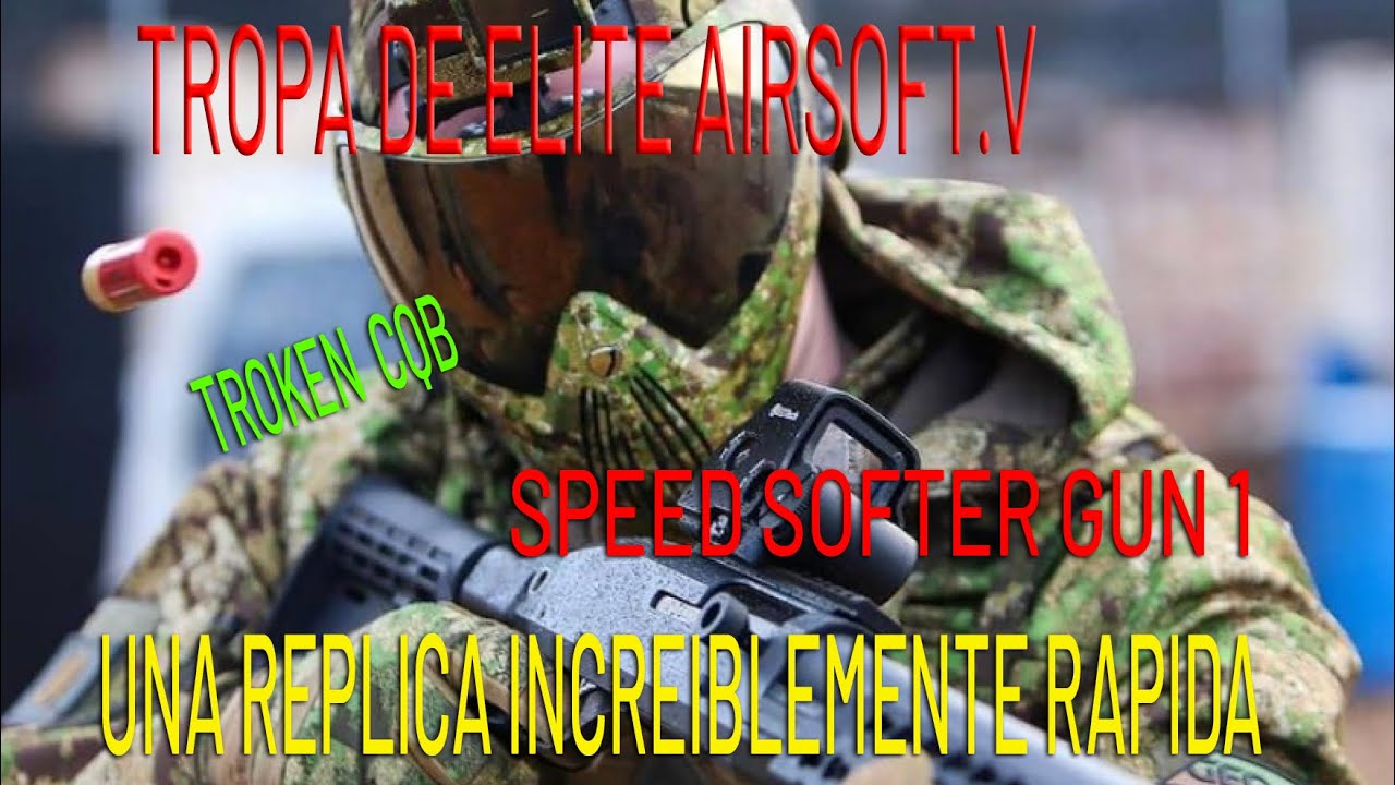 SSG1 SPEED SOFTER GUN 1 / UNA REPLICA BRUTALMENTE RAPIDA Y COMODA ...