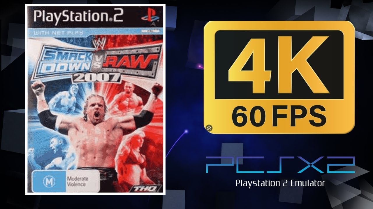 WWE SmackDown vs. Raw 2007 | PS2 (PCSX2) | 4K UHD - YouTube