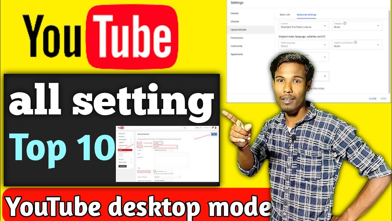 YouTube top 10 desktop Mod setting || YouTube secret setting 🔥 || how ...