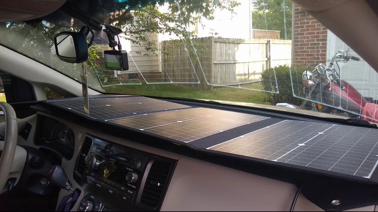 Review: PAXCESS RV Solar Panel, 120W 18V Portable - YouTube