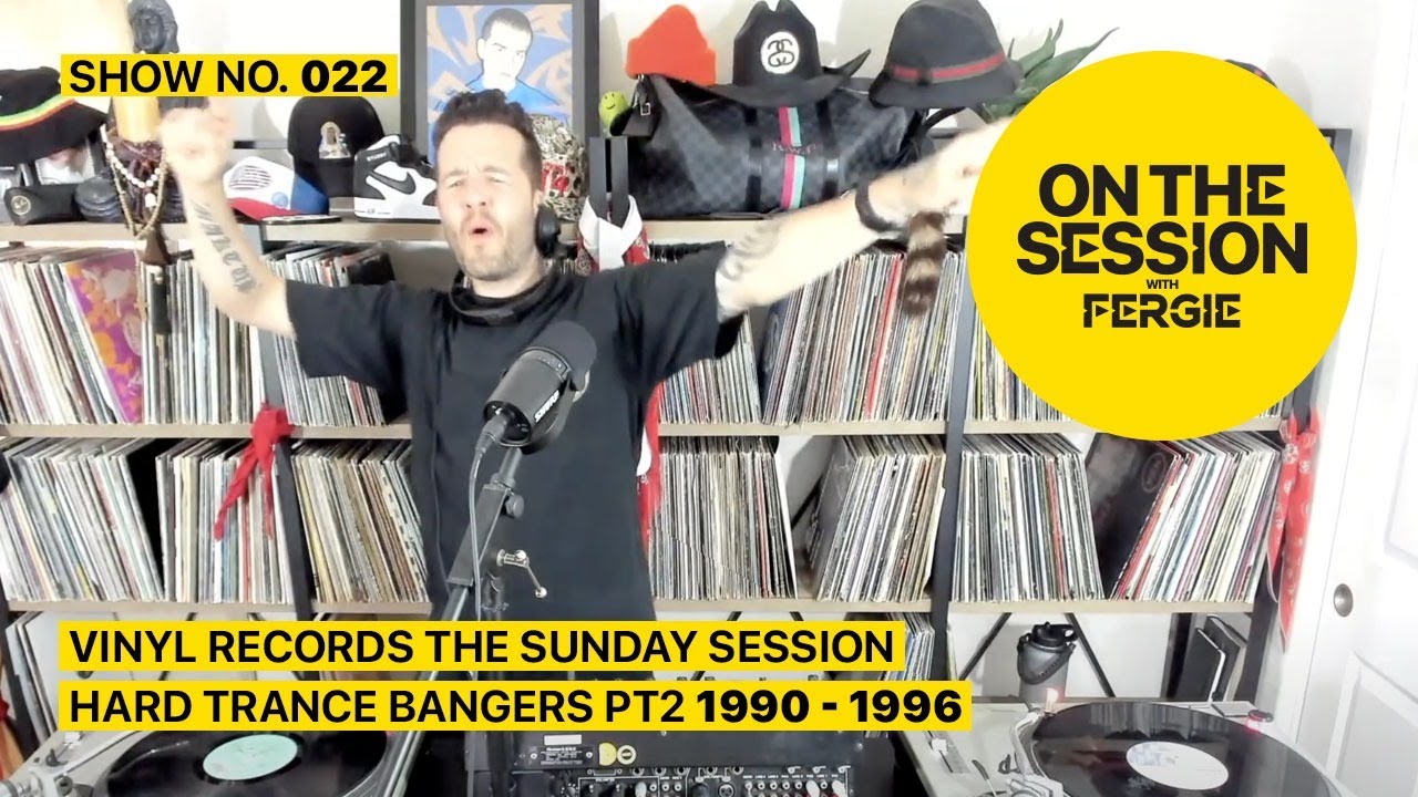 Vinyl Records The Sunday Session Hard Trance Bangers PT 2 1990 - 1996 May 14 th 2023 - YouTube