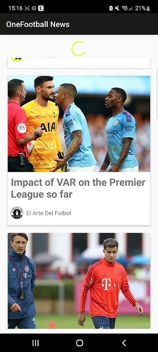 Demo Football News App Android Kotlin Unit Test Custom View Coroutine Flow Mvvm Youtube