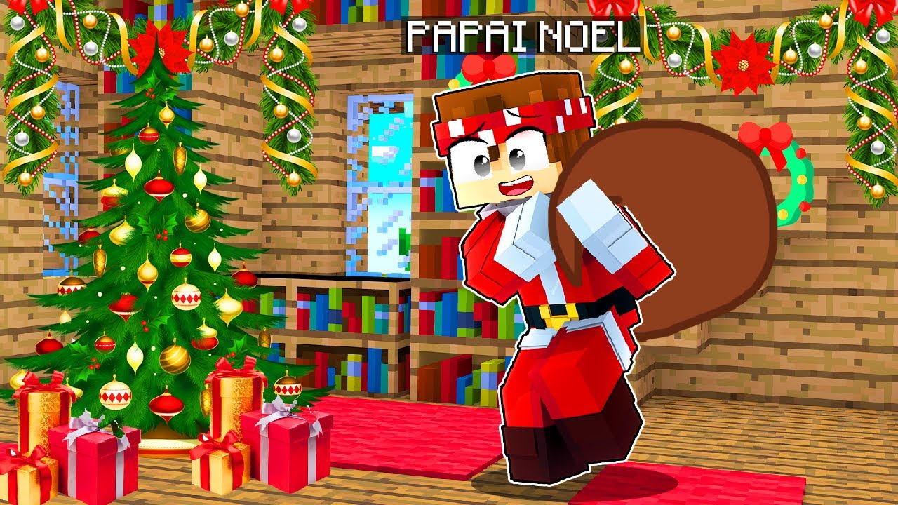 SALVANDO O NATAL como PAPAI NOEL no MINECRAFT ‹ Alex › - YouTube