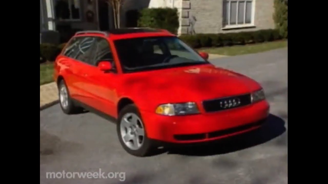 Motorweek 1998 Audi A4 Avant Road Test - YouTube