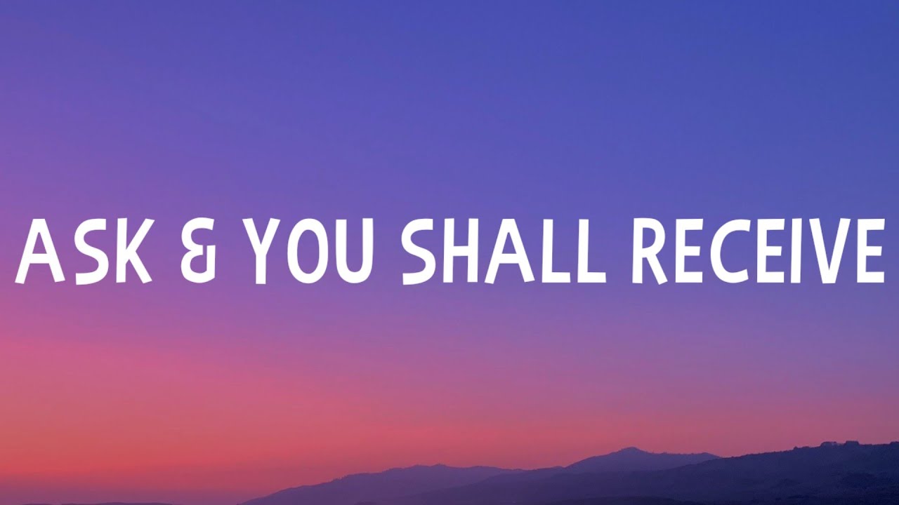 Rita Ora - Ask & You Shall Receive (Lyrics) - YouTube