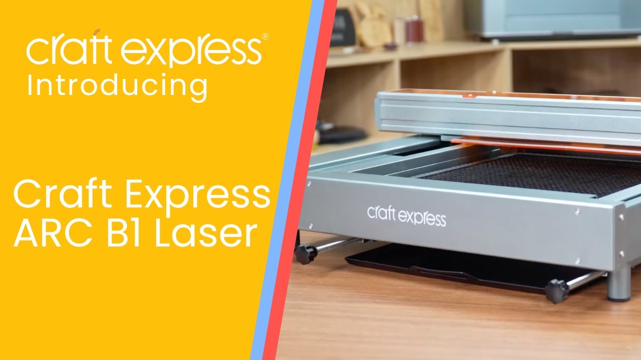 Craft Express ARC B1 Laser Engraver - YouTube