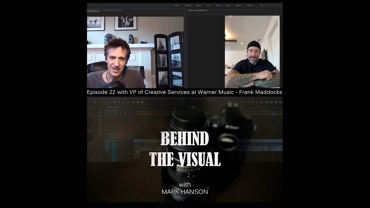 Episode 80 - Frank Maddocks – VP Creative Services at Warner Bros ...
