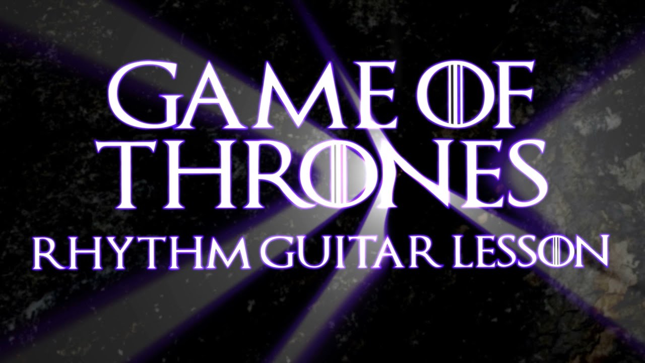 Play Game of Thrones on Guitar - Part 1 - YouTube