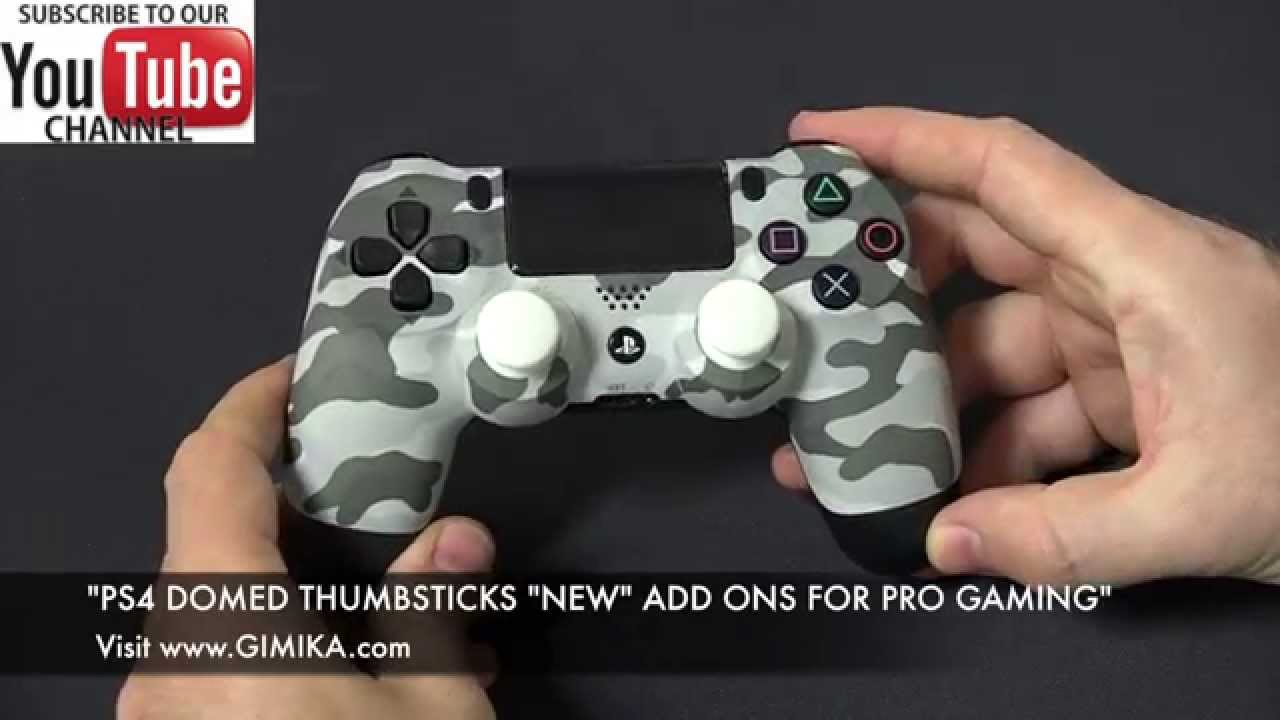 Advantages of PS4 Domed Thumbsticks and how they appear on the PS4 ...