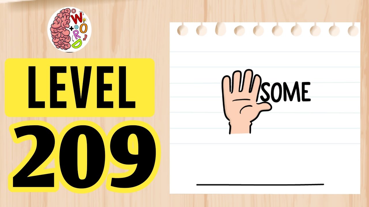 Brain Test Tricky Words Level 209 - YouTube