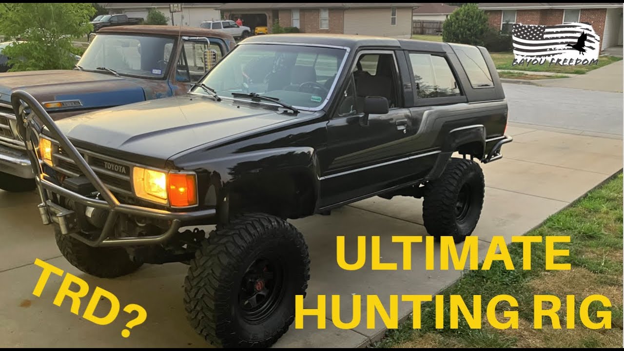 ULTIMATE OVERLAND Hunting Rig! 1st Gen 4Runner Build! - YouTube